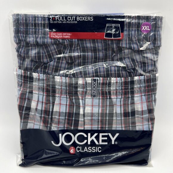 Jockey | Underwear & Socks | Jockey Classic Full Cut Boxers Mens Xxl ...